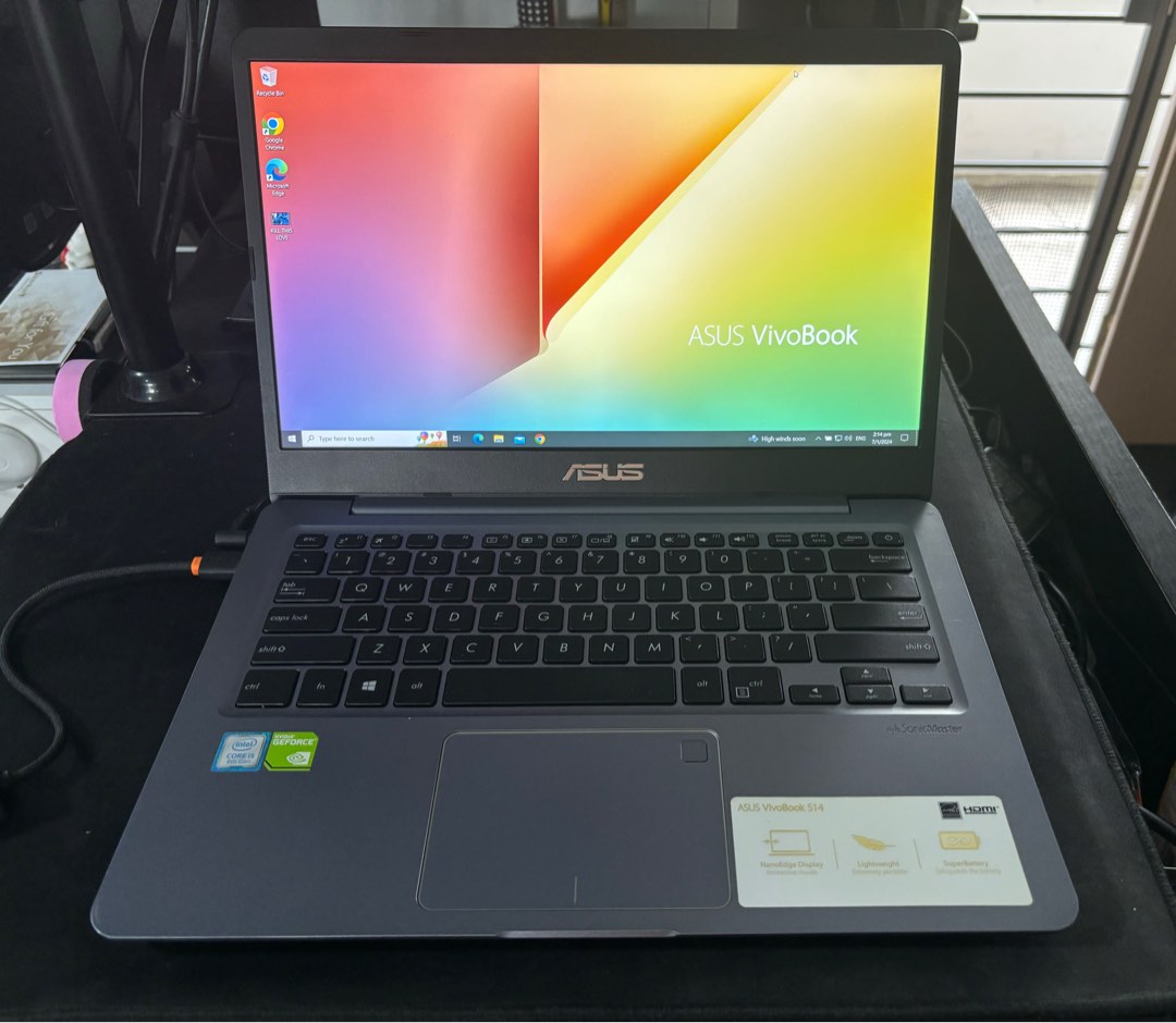 ASUS VIVOBOOK 14" inch FHD Laptop Processor intel 8th Gen i5 Storage ...
