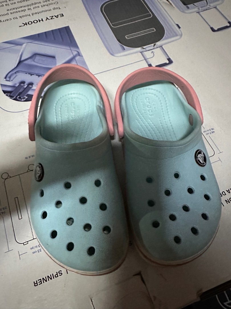 Authentic Crocs Kids C12, Babies & Kids, Babies & Kids Fashion on Carousell