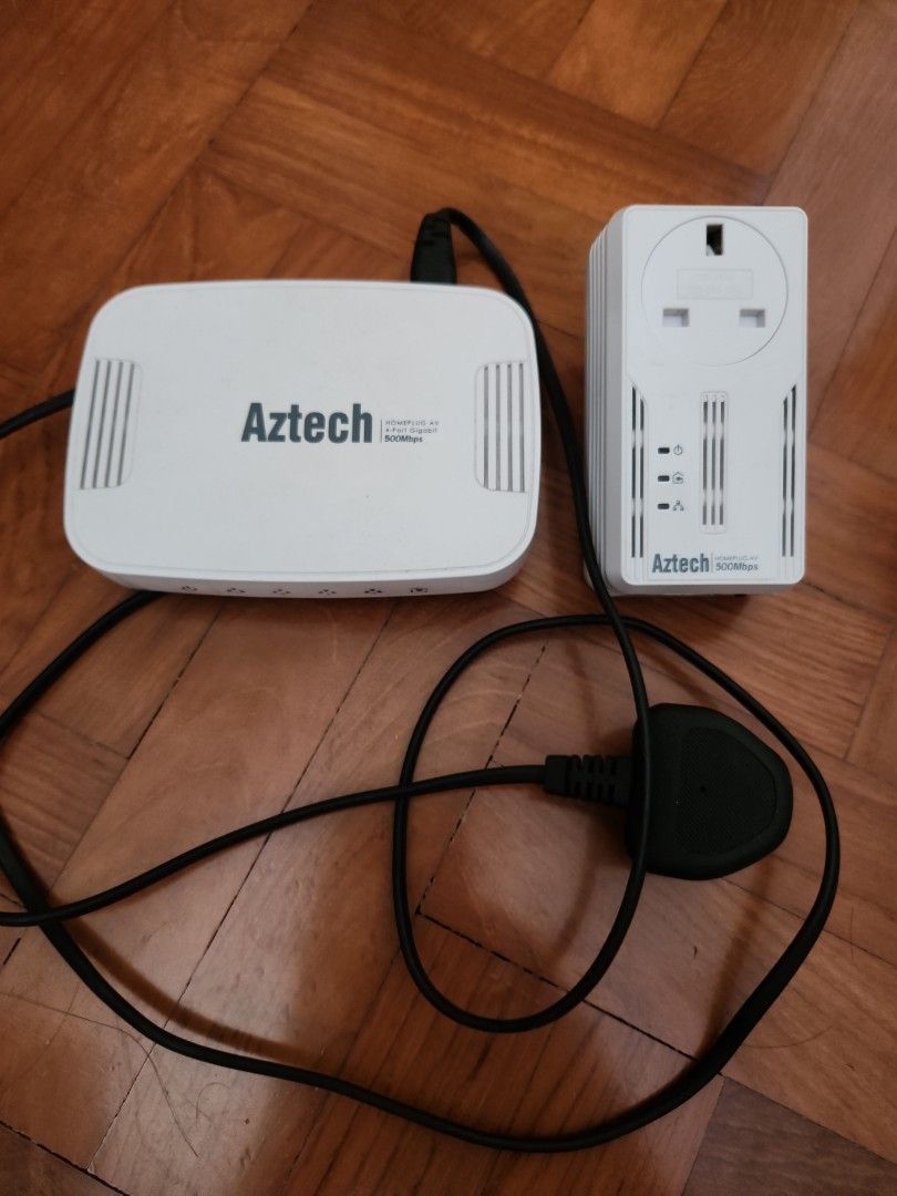Aztech HomePlug AV HL125G and HPAV set, Computers & Tech, Parts ...