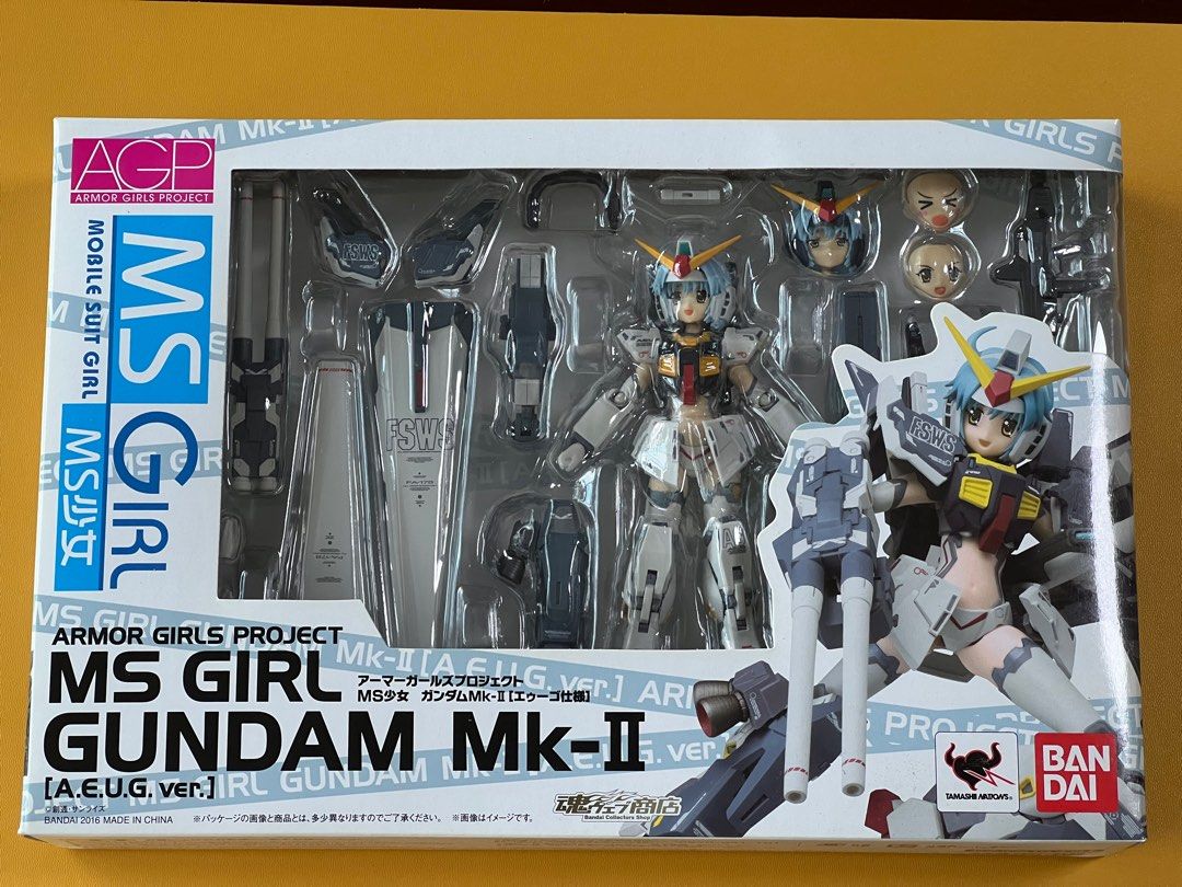 Bandai MS Girls Gundam Mk-II, Hobbies & Toys, Toys & Games on Carousell