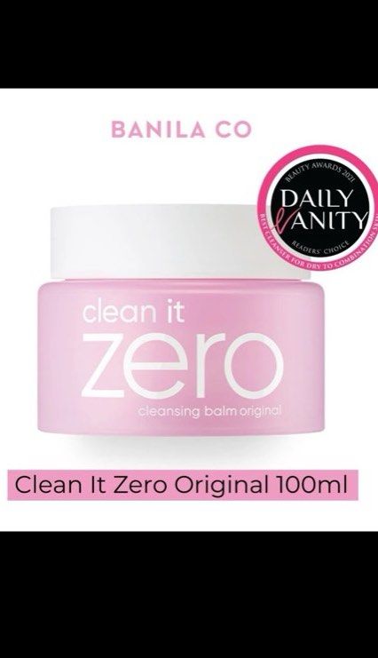 [EXP 2026] BANILA CO Clean It Zero Cleansing Balm 100ml, Beauty & Personal Care, Face, Face Care ...