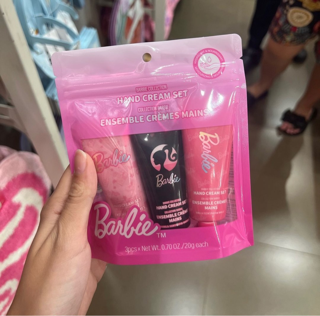 Barbie Miniso Hand Cream Set, Beauty & Personal Care, Hands & Nails on ...