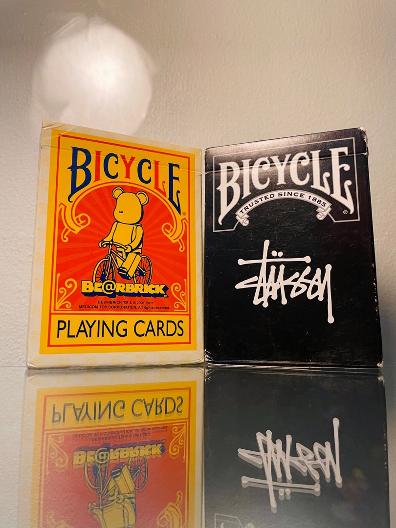Bicycle Card Set: Stussy and Bearbrick, Hobbies & Toys, Toys & Games on ...