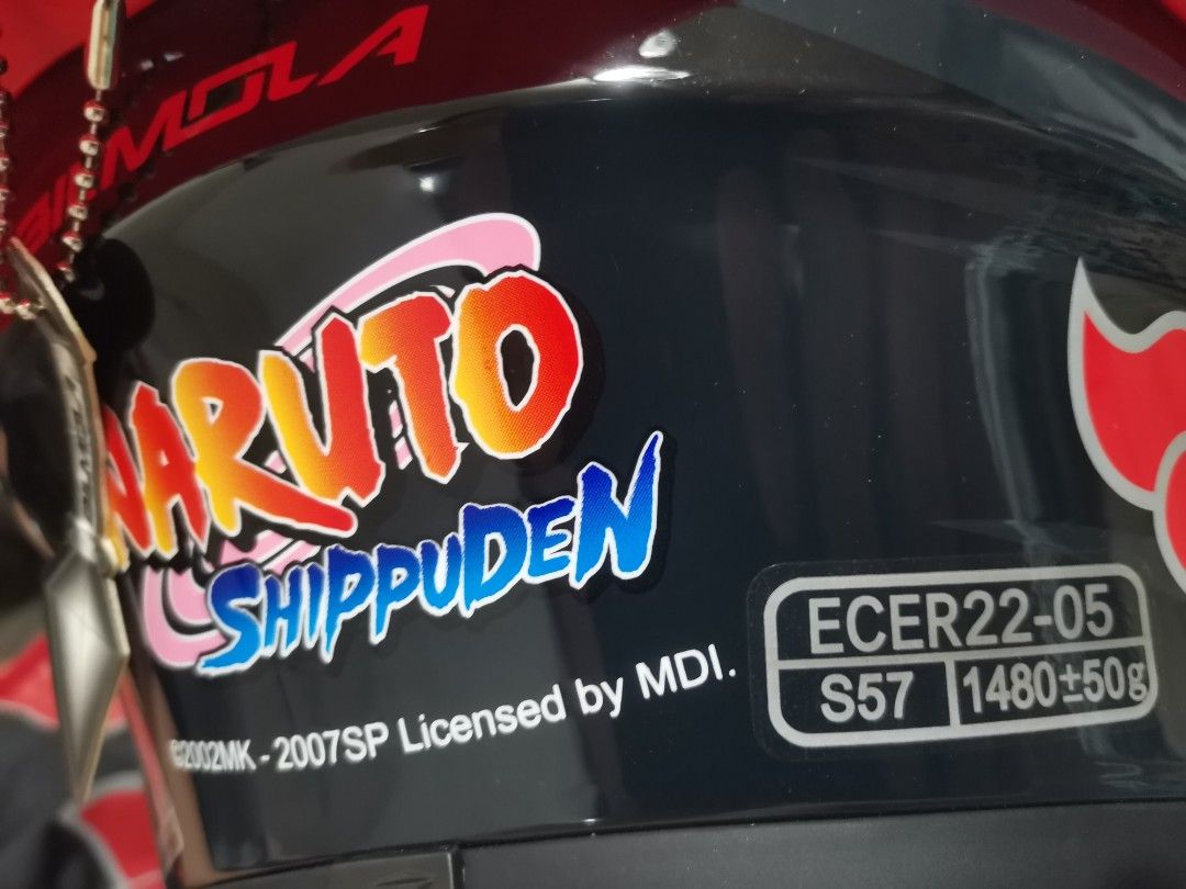 Bilmola Naruto Akatsuki Helmet, Motorbikes, Motorbike Parts ...