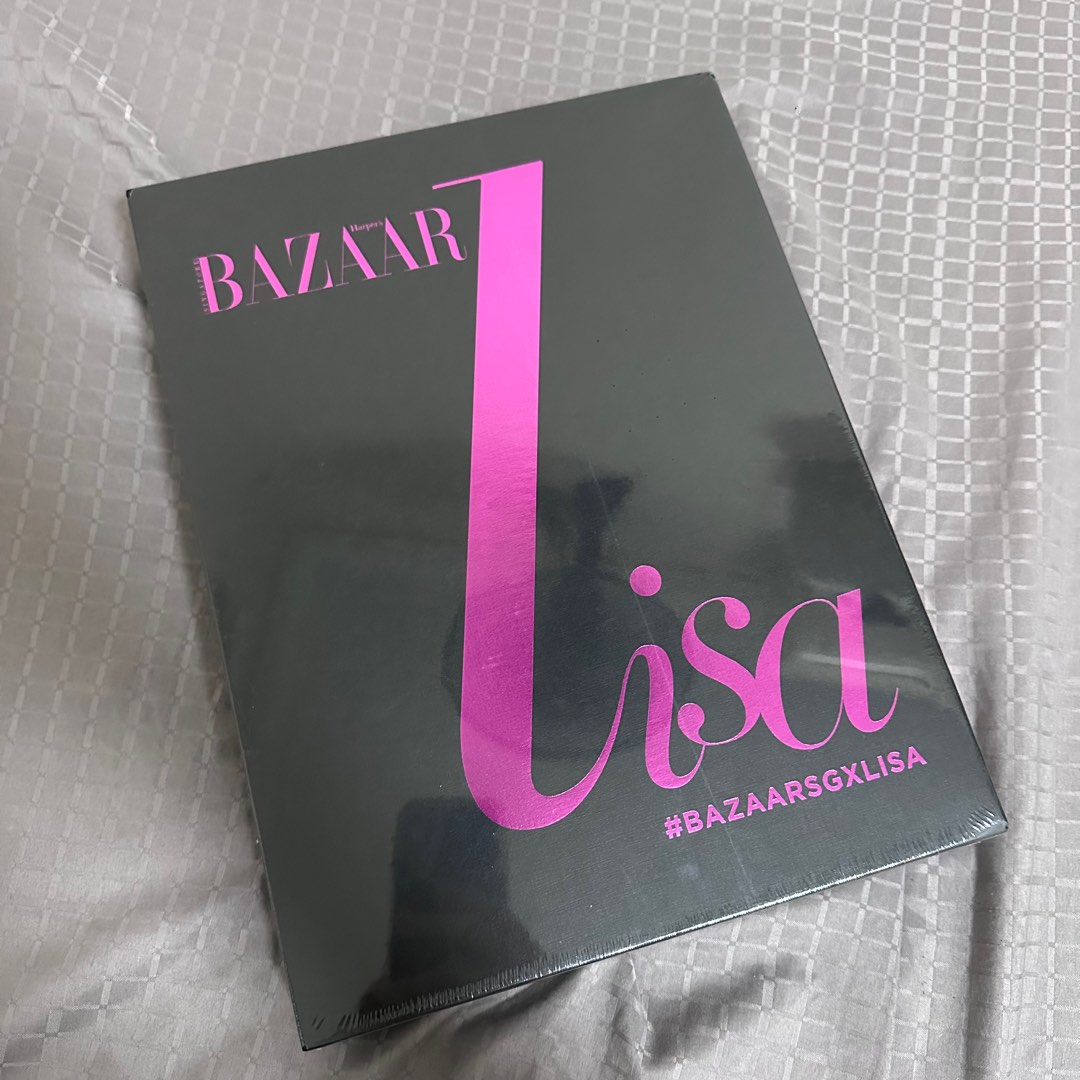 BLACKPINK LISA Harper Bazaar SG March 2023 Special Box Set, Hobbies ...