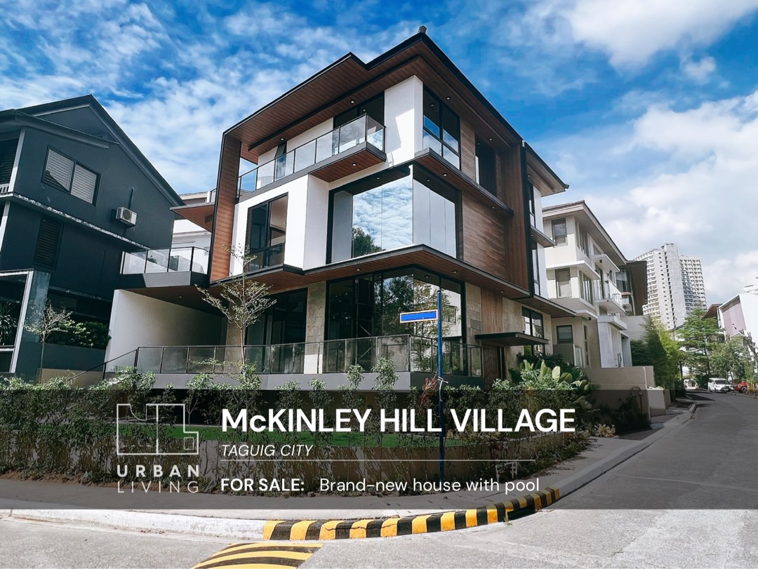 Brand new house with pool in Mckinley Hill Village, Property, For Sale ...