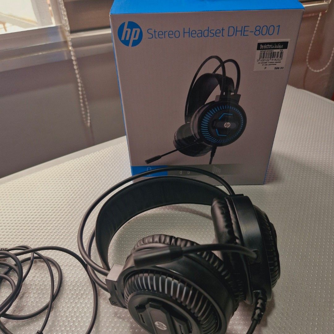 ️BRAND NEW ORIGINAL ️ HP STEREO HEADSET DHE 8001, Audio, Headphones ...