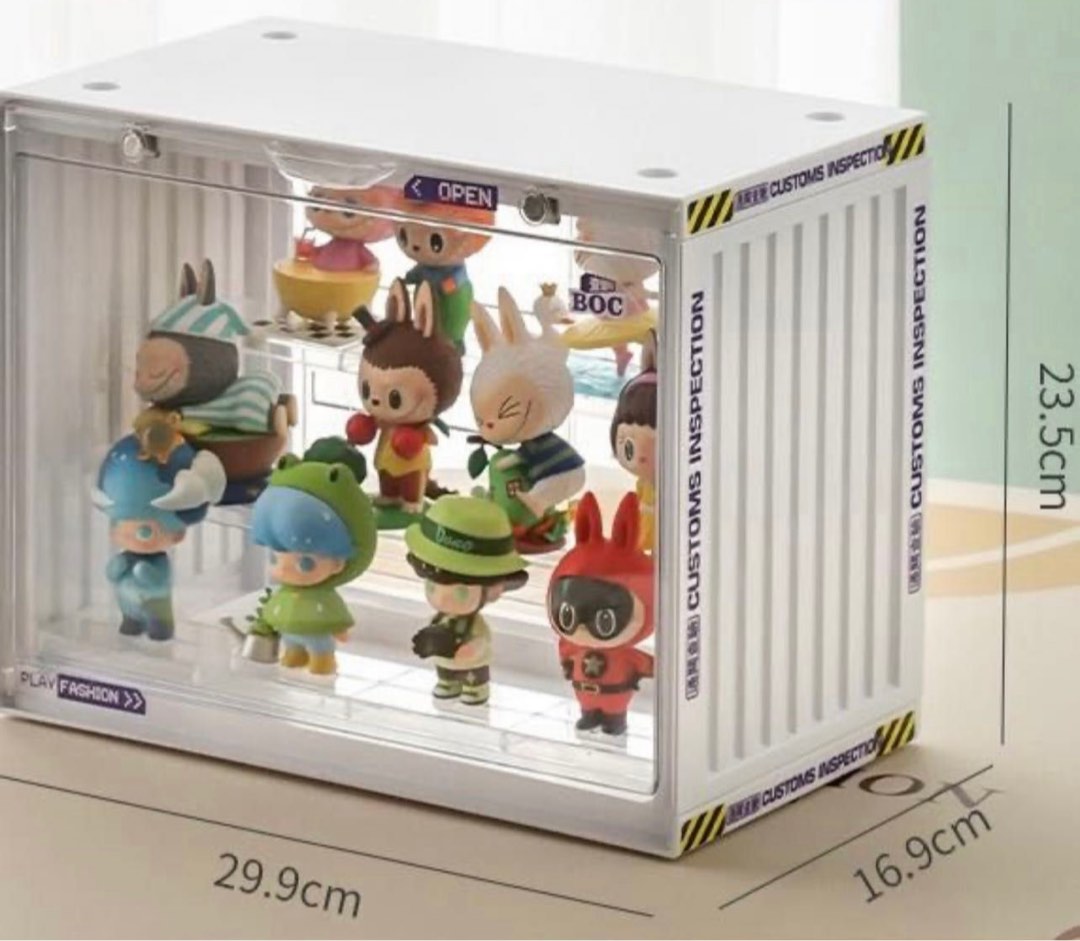 Only 1! Brand new Transparent see through Popmart figure figurine ...