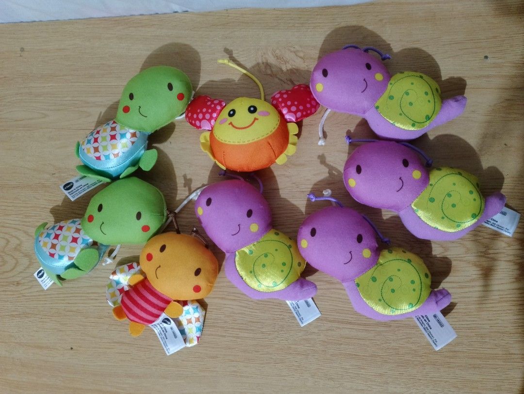 Brandnew VTECH plush toy/ crib hangers bundle get and redeemed in ...