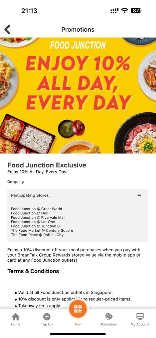 BREADTALK REWARDS CARD, Tickets & Vouchers, Vouchers on Carousell