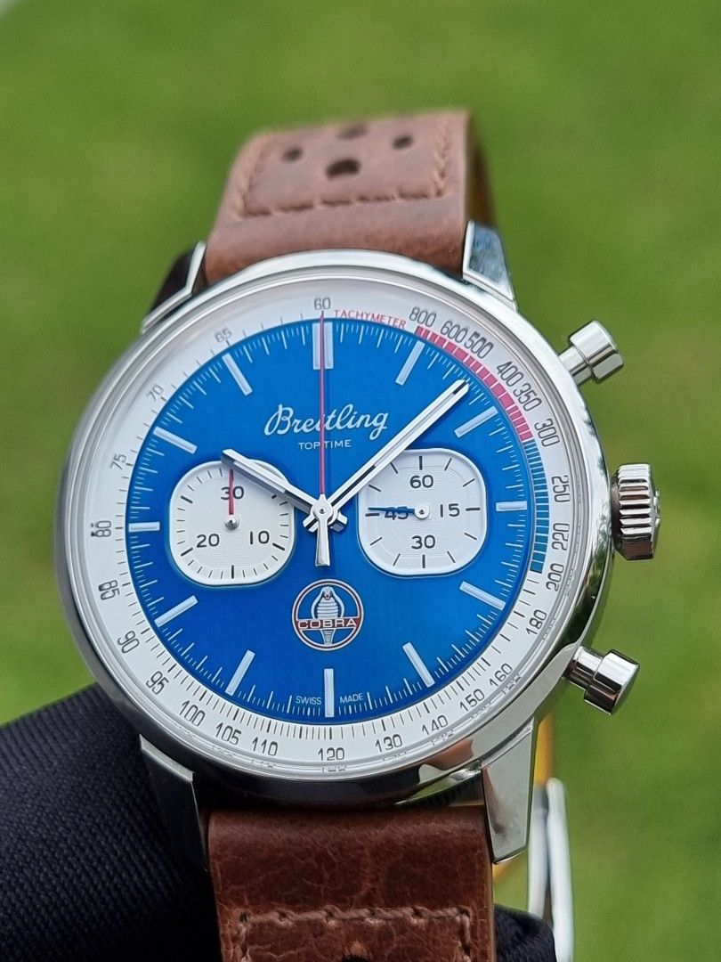 BREITLING SHELBY COBRA TOP TIME CHRONO CHRONOGRAPH B01 B 01 ...