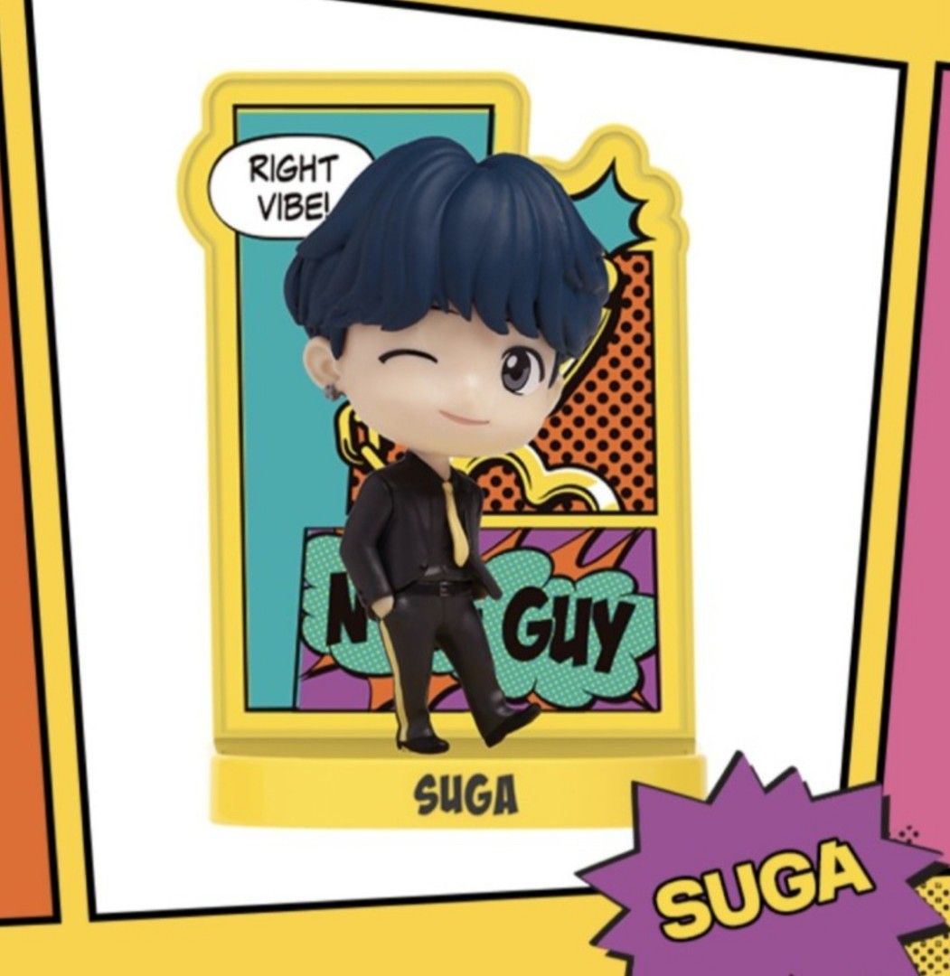 BTS TinyTan SUGA Butter Mini Figure, Hobbies & Toys, Memorabilia & Collectibles, Fan Merchandise ...