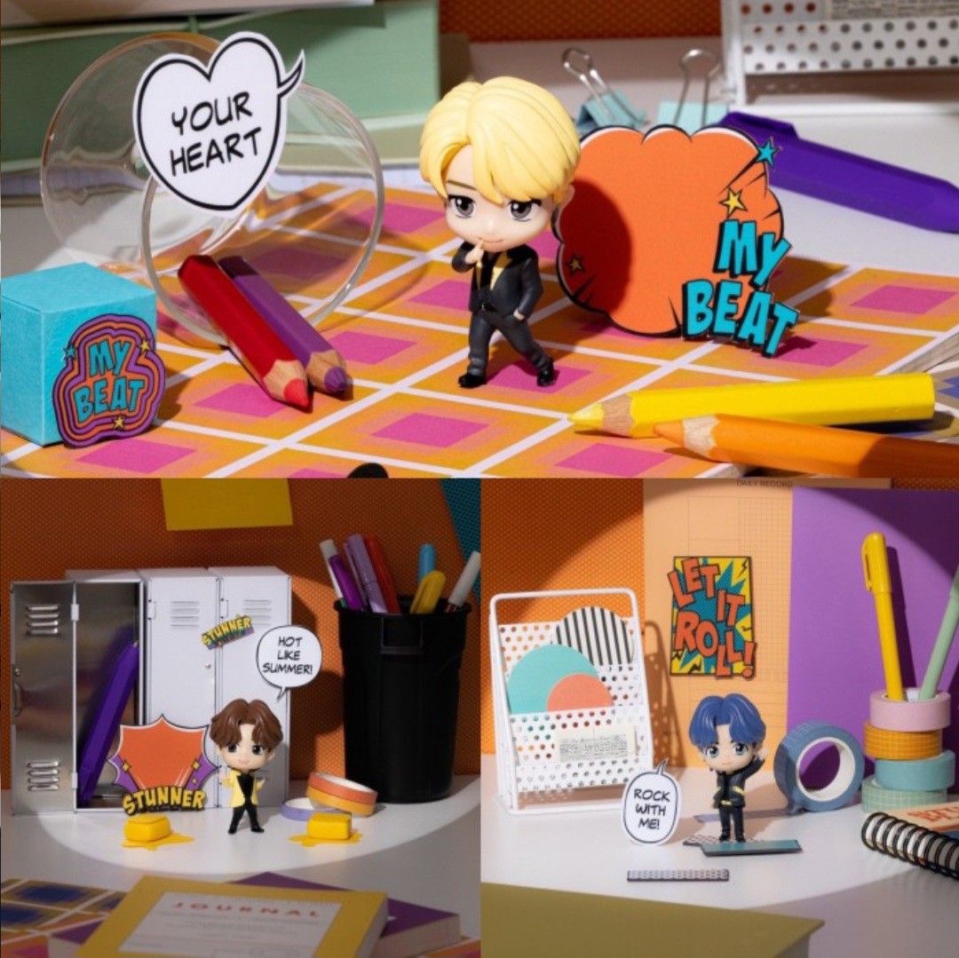 BTS TinyTan SUGA Butter Mini Figure, Hobbies & Toys, Memorabilia & Collectibles, Fan Merchandise ...