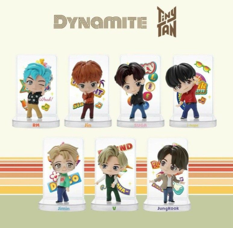 BTS TinyTan SUGA Dynamite Mini Figure, Hobbies & Toys, Memorabilia ...