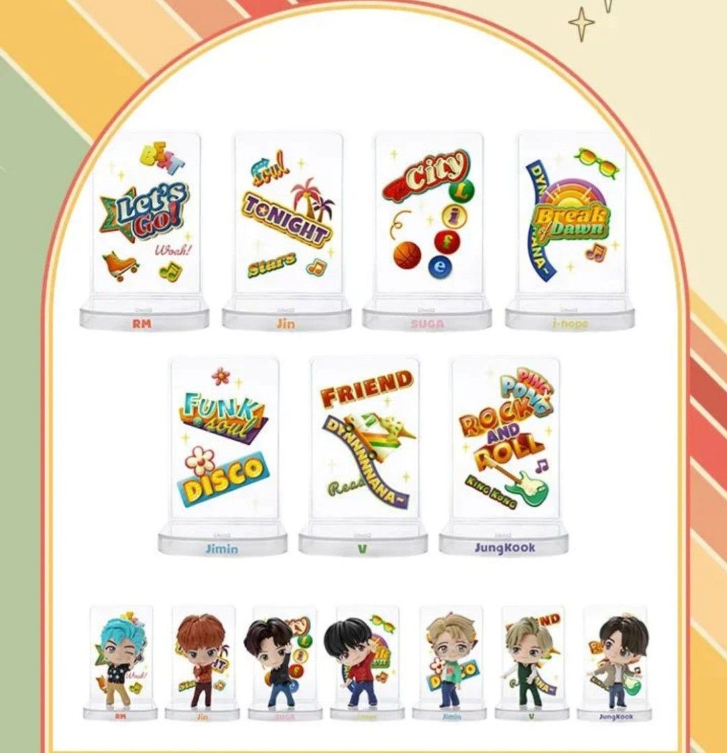 BTS TinyTan SUGA Dynamite Mini Figure, Hobbies & Toys, Memorabilia ...