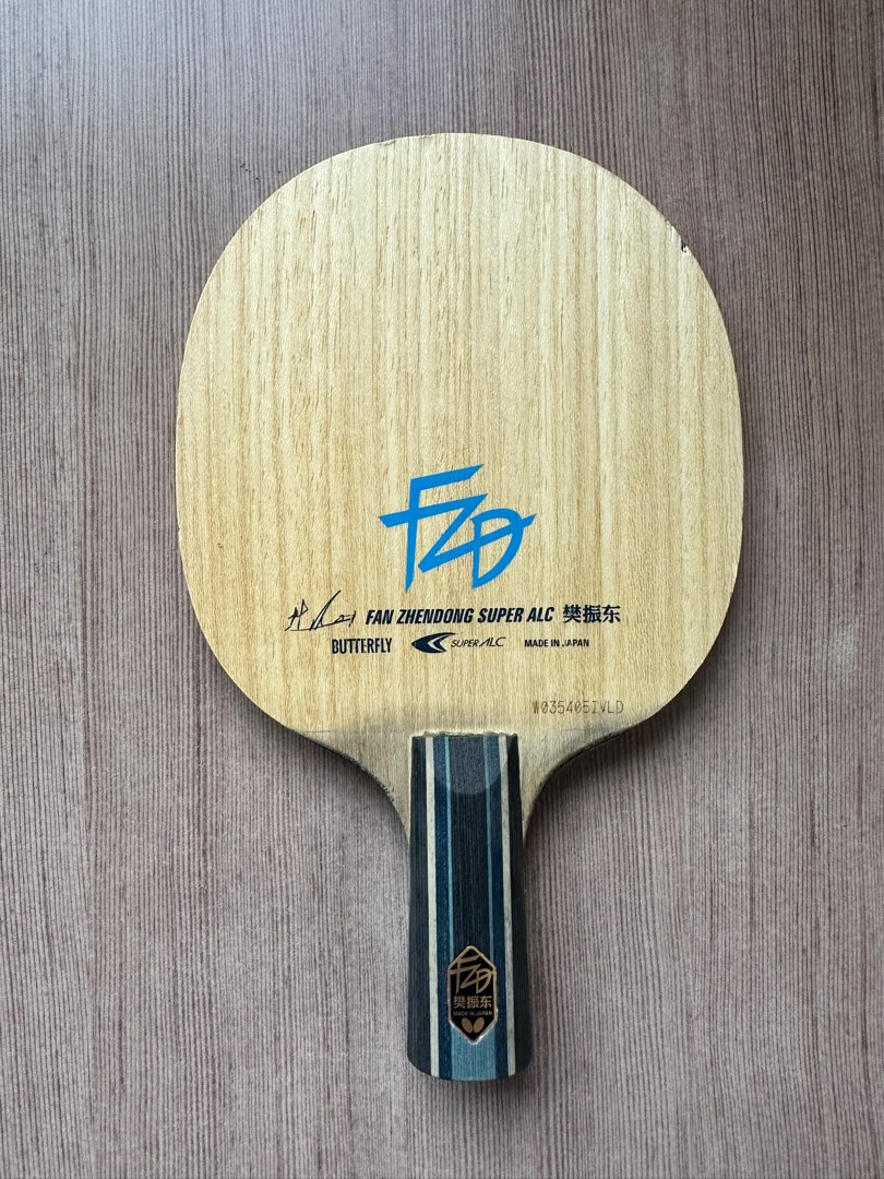 Butterfly Fan Zhendong Super ALC CPEN Table Tennis Blade, Sports ...