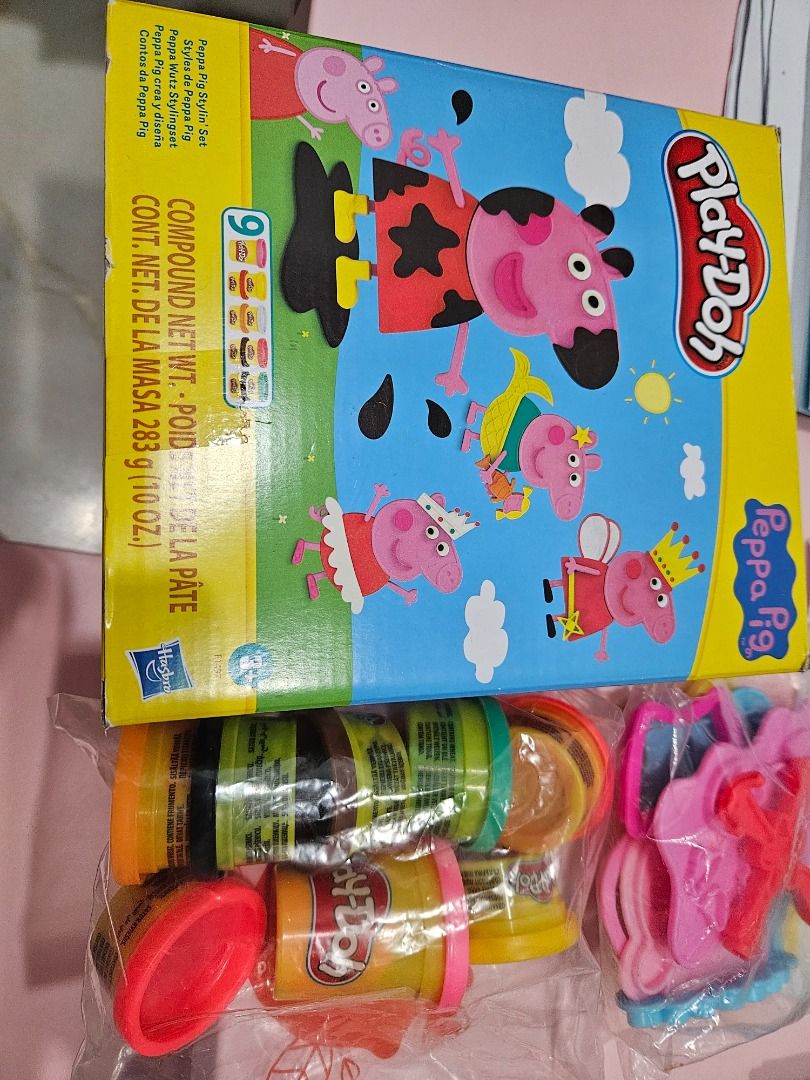 Buy 1 free 1 ( Peppa Pig Puzzle + Peppa pig Playdoh set), Babies & Kids ...