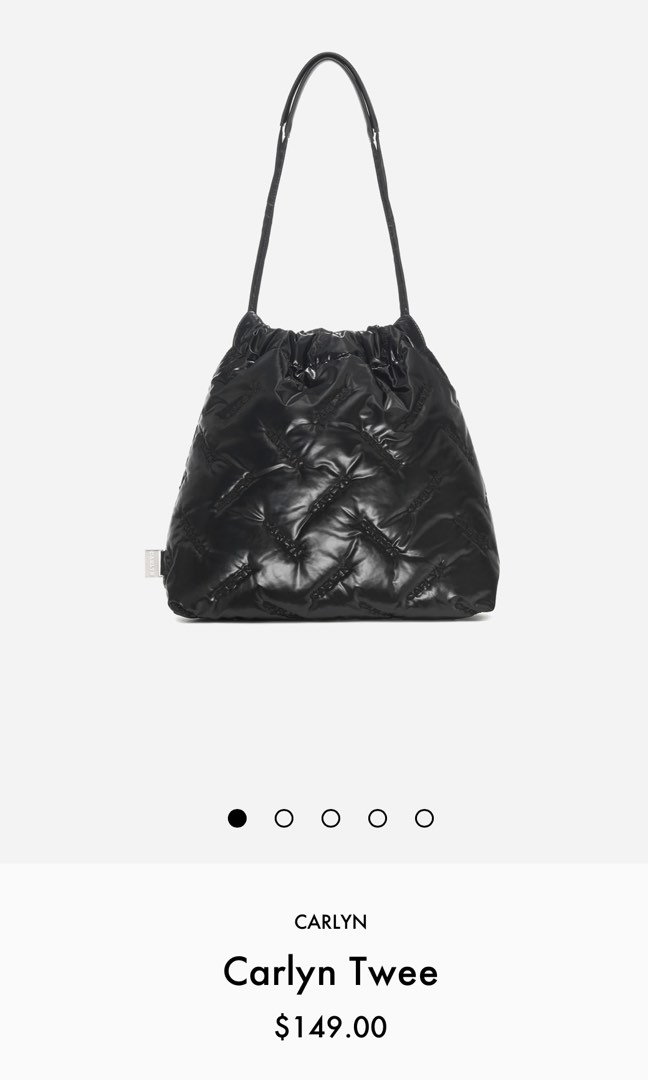 Carlyn Twee Bag in Space Black, Women's Fashion, Bags & Wallets ...
