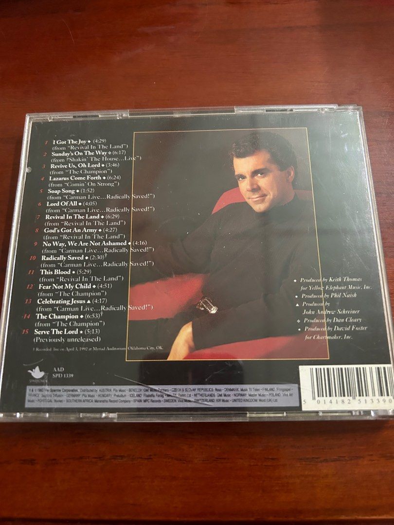 CARMAN the absolute best, Hobbies & Toys, Music & Media, CDs & DVDs on ...