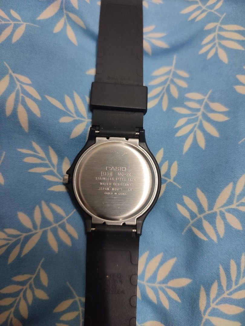 Casio Basic Analog Watch MQ 24 7B3, Men's Fashion, Watches ...