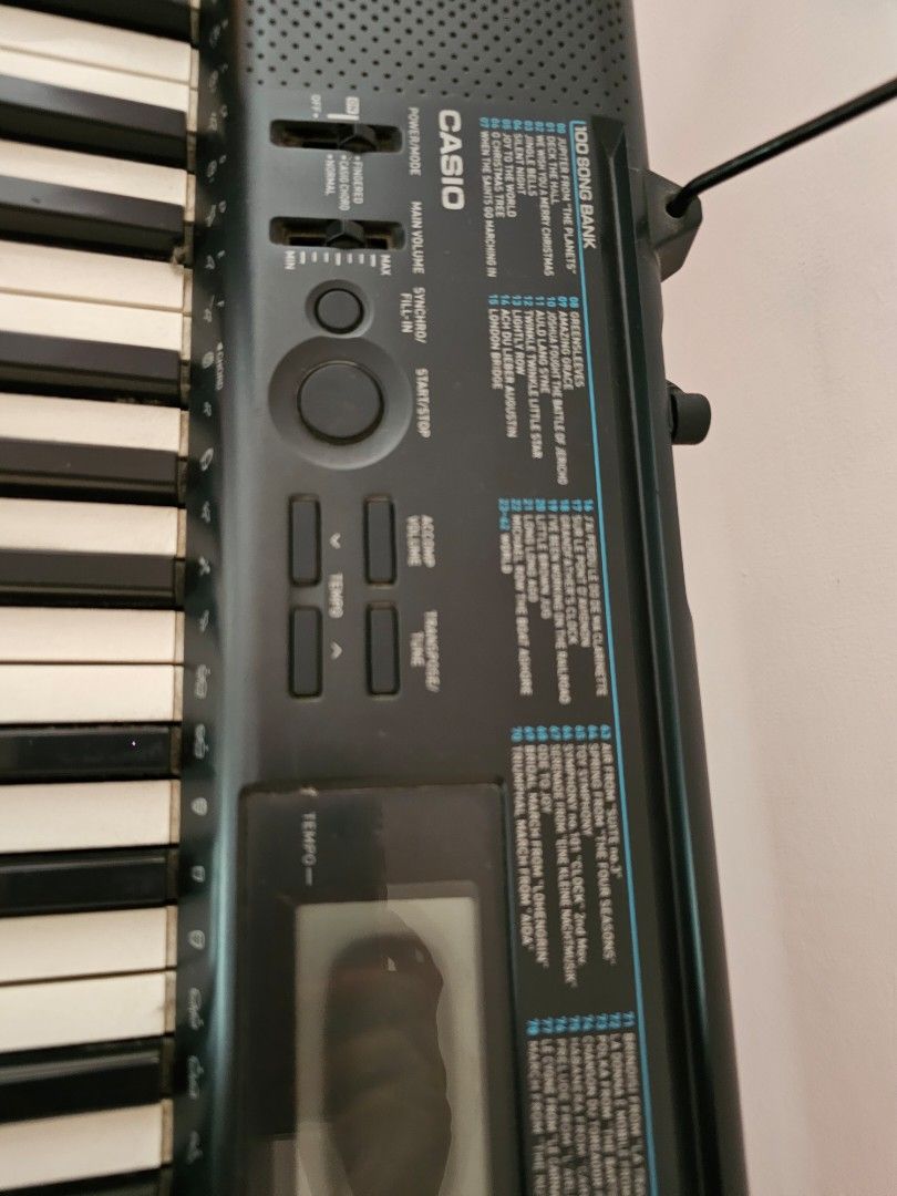 Casio Keyboard, Hobbies & Toys, Music & Media, Musical Instruments on ...