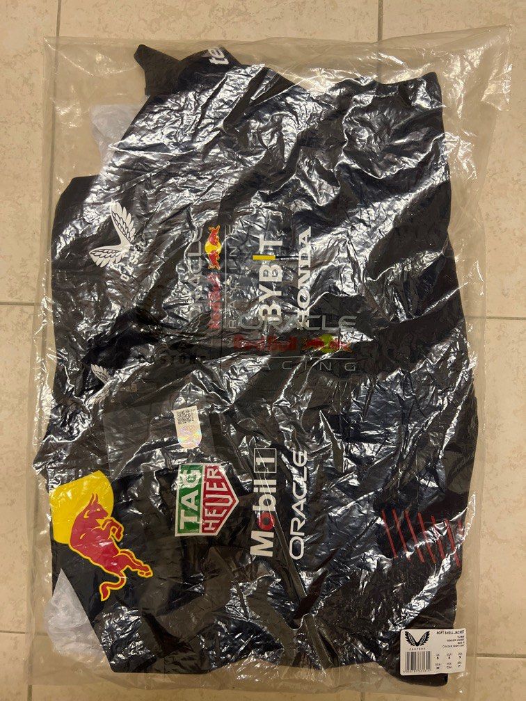 Brand New Castore Red Bull F1 Softshell Jacket, Men's Fashion, Coats ...