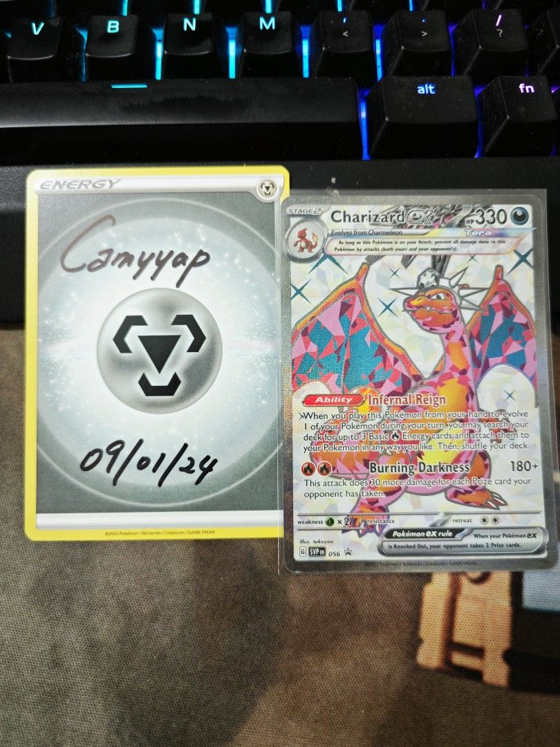 Charizard ex - SVP056 - Charizard ex Premium Collection Box Promo ...