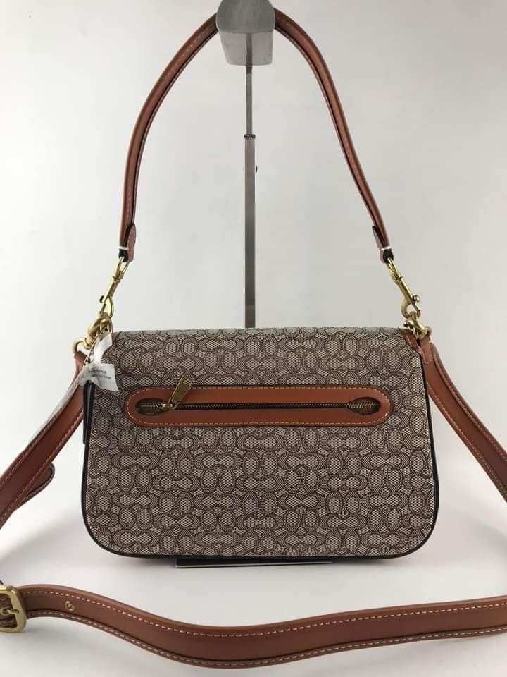 Coach Soft Tabby In Micro Signature Canvas, Women's Fashion, Bags ...