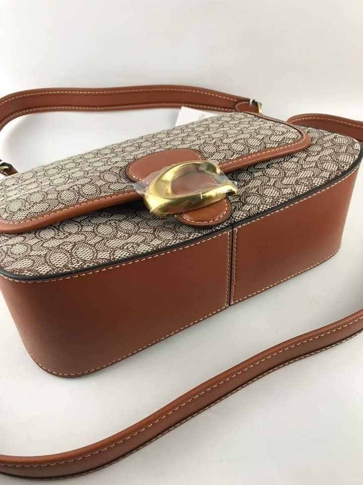 Coach Soft Tabby In Micro Signature Canvas, Women's Fashion, Bags ...