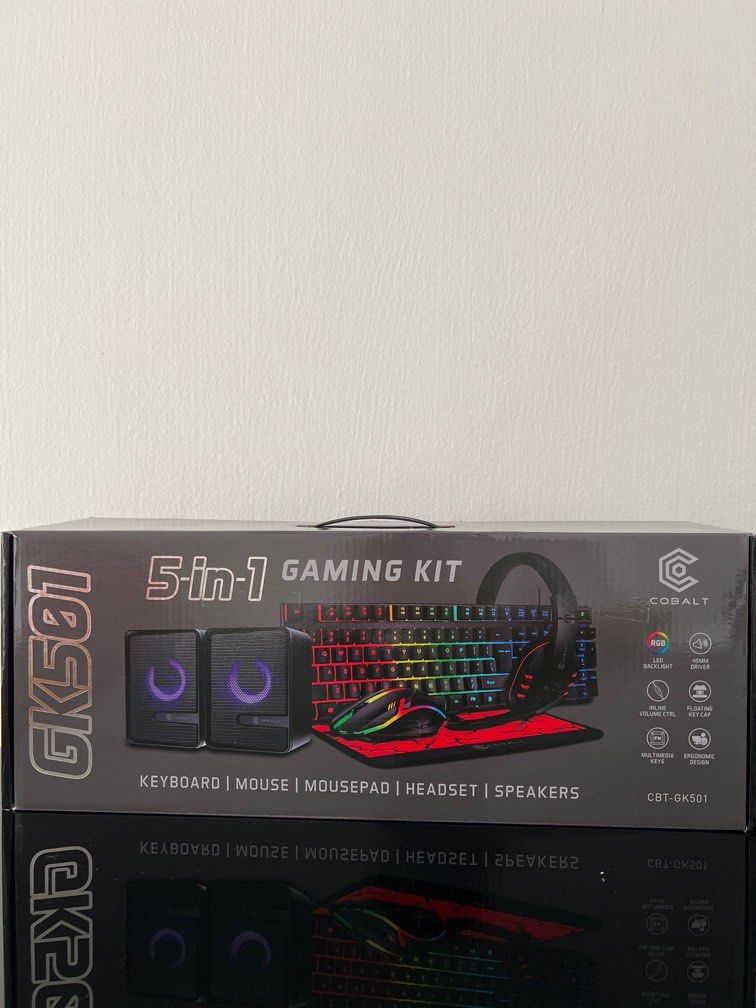 Cobalt 5-in-1 gaming kit, Computers & Tech, Parts & Accessories ...