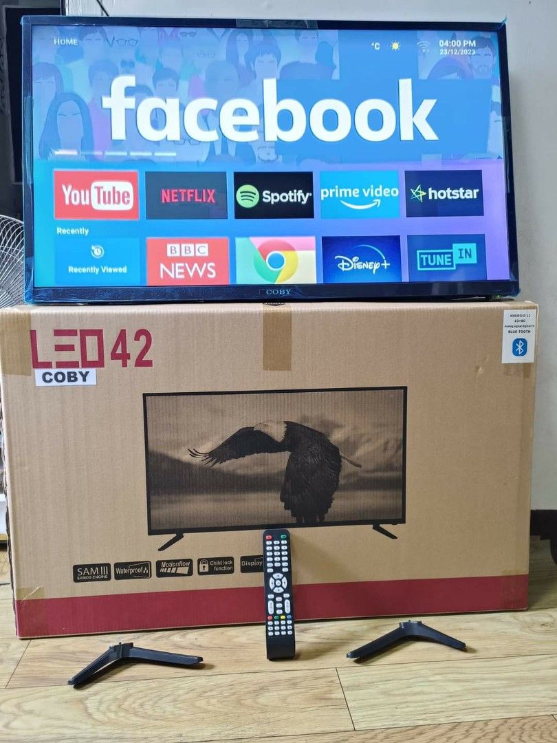 COBY SMART DIGITAL TV 42", TV & Home Appliances, TV & Entertainment, TV ...