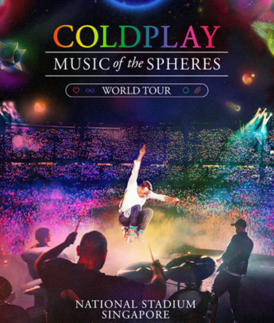 Coldplay 24 Jan Two Standing tickets, Tickets & Vouchers, Event Tickets on Carousell