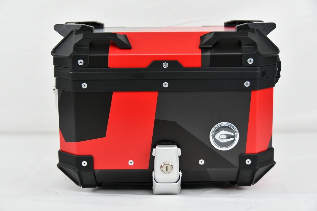 Coocase 45L Aluminium Top Case (Geometry Black White), Community on Carousell