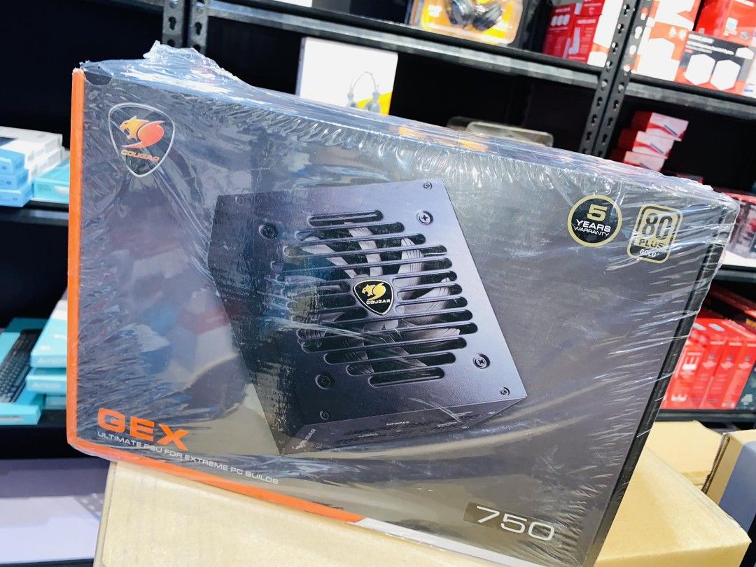 Cougar 750W GEX 80+ Gold True Rated Full Modular Gaming Power Supply PSU, Computers & Tech ...