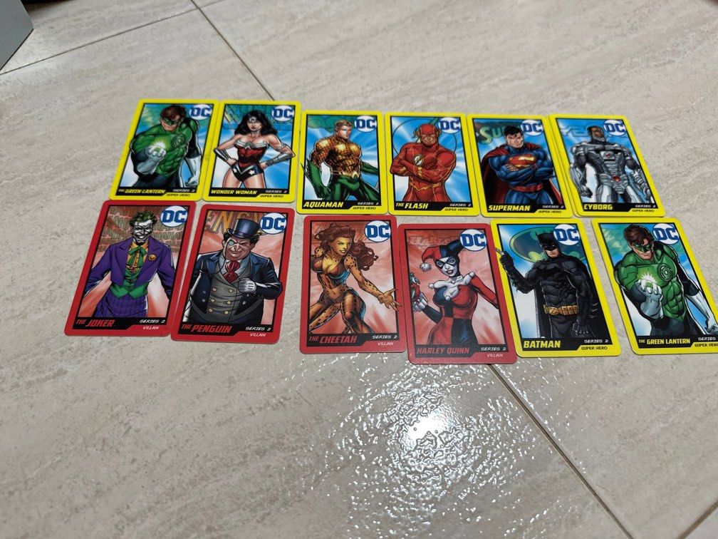 CPCM SUPERHERO CARDS, Hobbies & Toys, Toys & Games on Carousell
