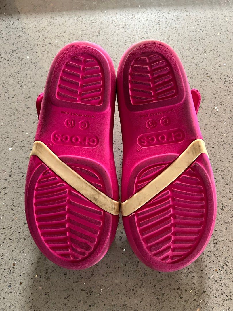 Crocs sandals c13, Babies & Kids, Babies & Kids Fashion on Carousell