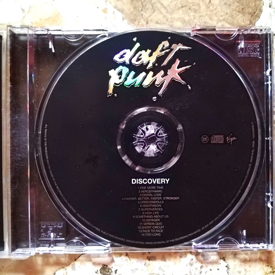 Daft Punk - Discovery CD Album, Hobbies & Toys, Music & Media, CDs ...