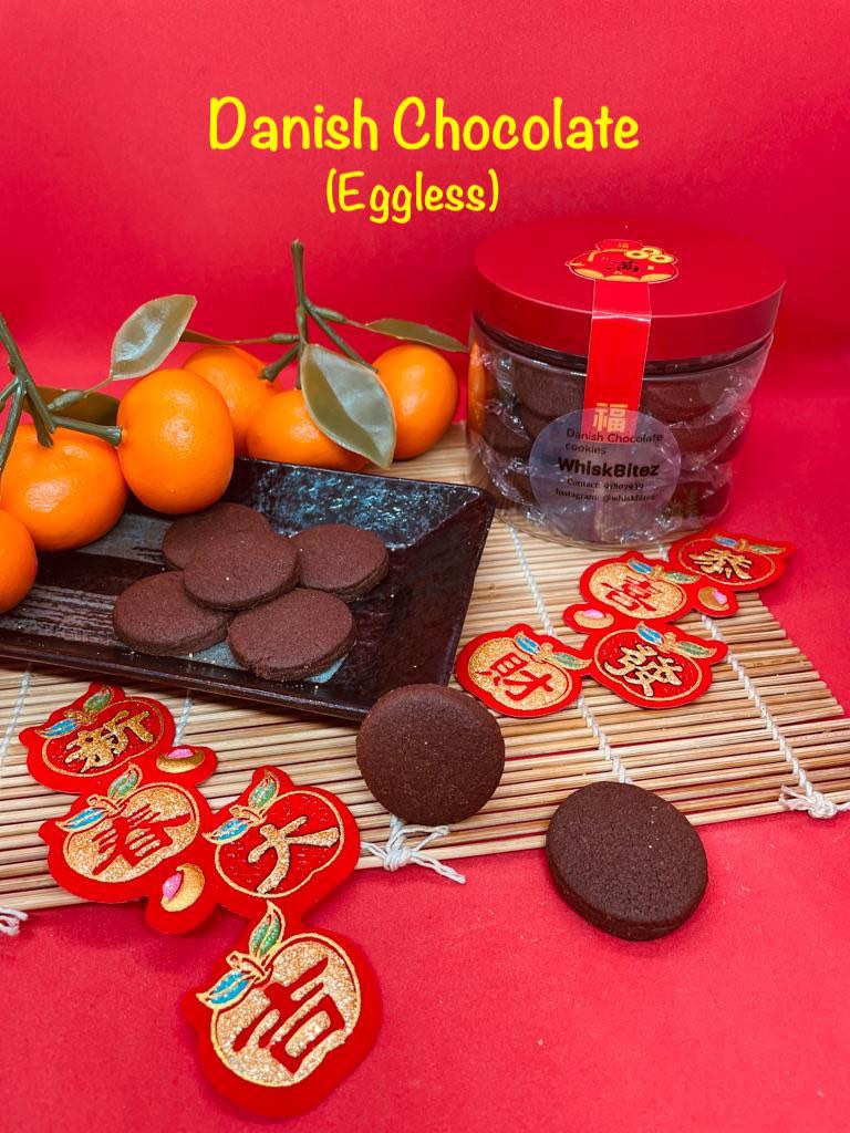 Danish Chocolate (Eggless) CNY 2024, Food & Drinks, Homemade Bakes on ...