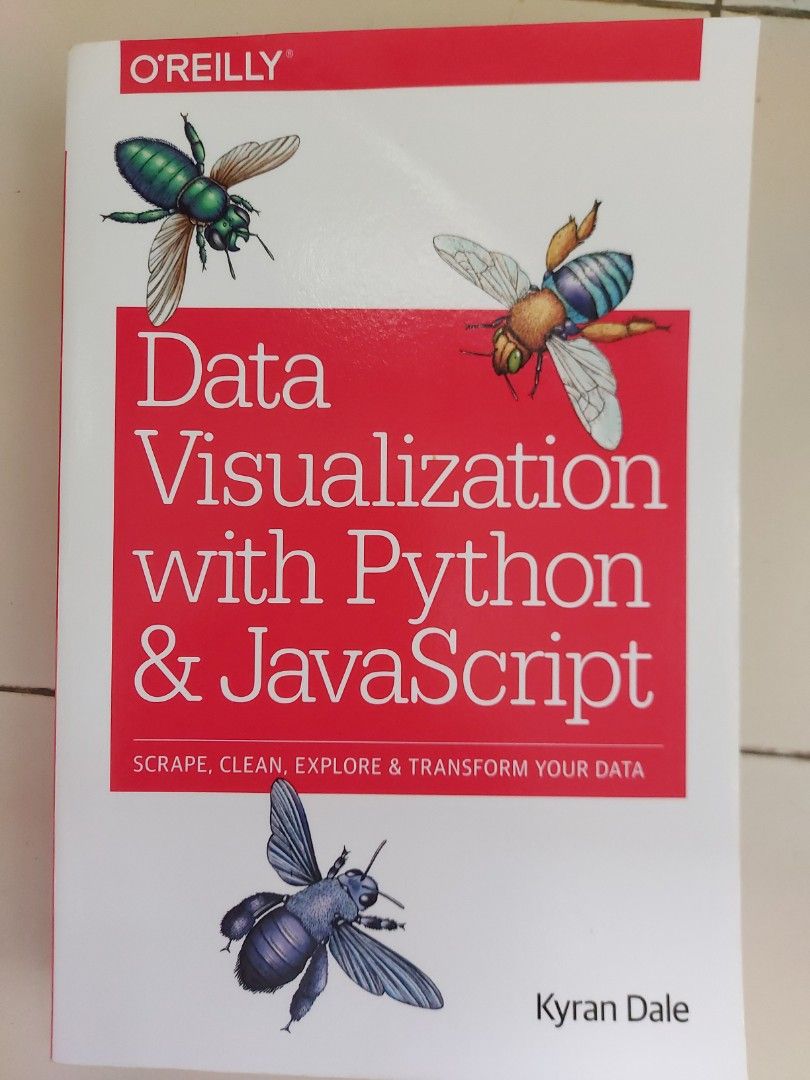 Data Visualization With Python And Javascript Hobbies And Toys Books And Magazines Textbooks On