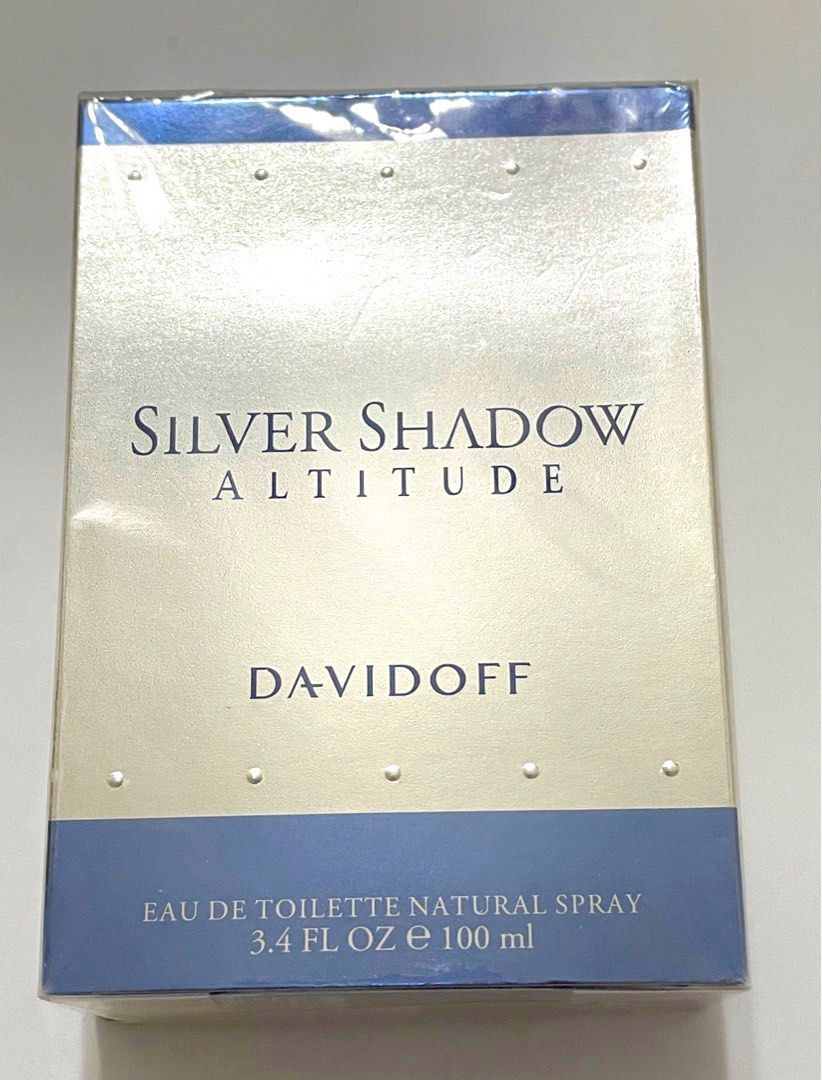 Davidoff Silver Shadow Altitude 100ml Edt BN Sealed Authentic Perfume ...