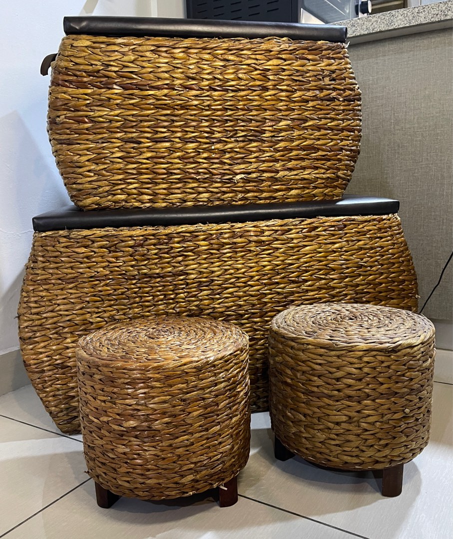 Decorative Storage large/medium box with Lid, Furniture & Home Living ...