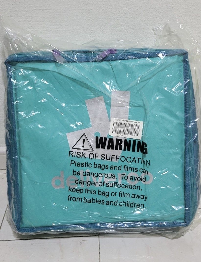 Deliveroo rider kit, Motorcycles, Motorcycle Accessories on Carousell