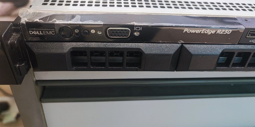 Dell server R230 xeon processor 1U w 64GB DDR4 rack server, Computers ...