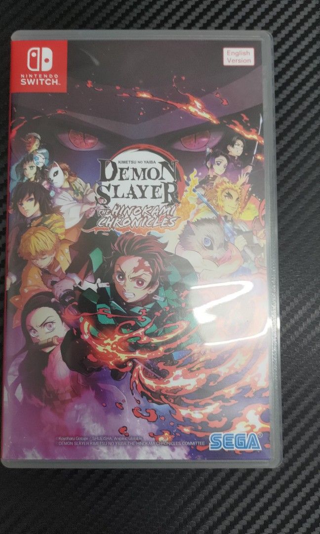 Demon slayer, Video Gaming, Video Games, Nintendo on Carousell