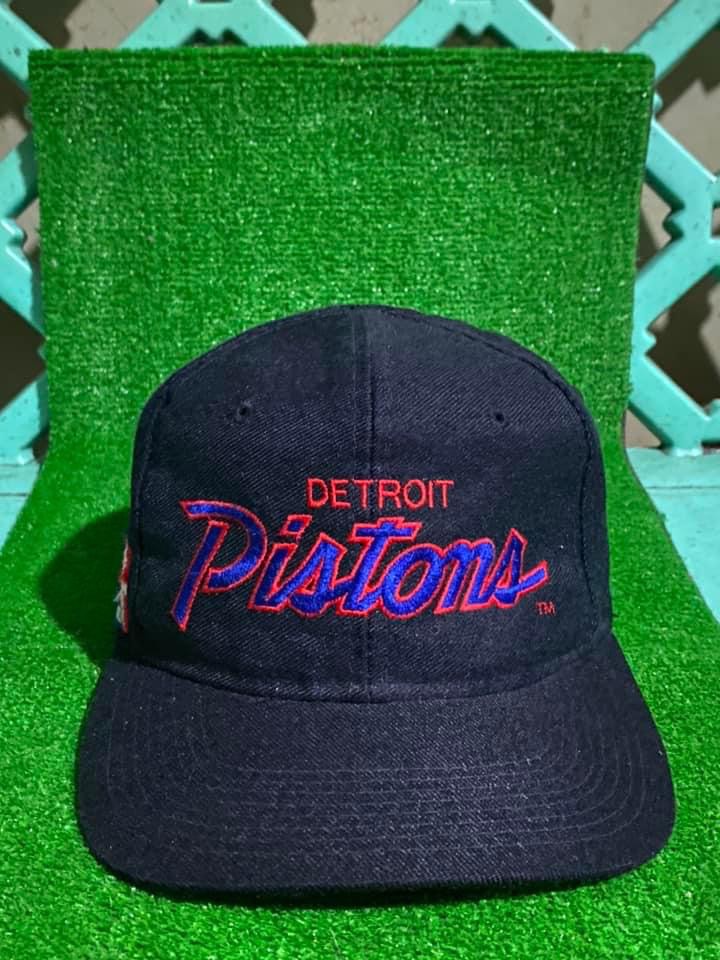 Detroit Piston Vintage Cap, Men's Fashion, Watches & Accessories, Caps ...