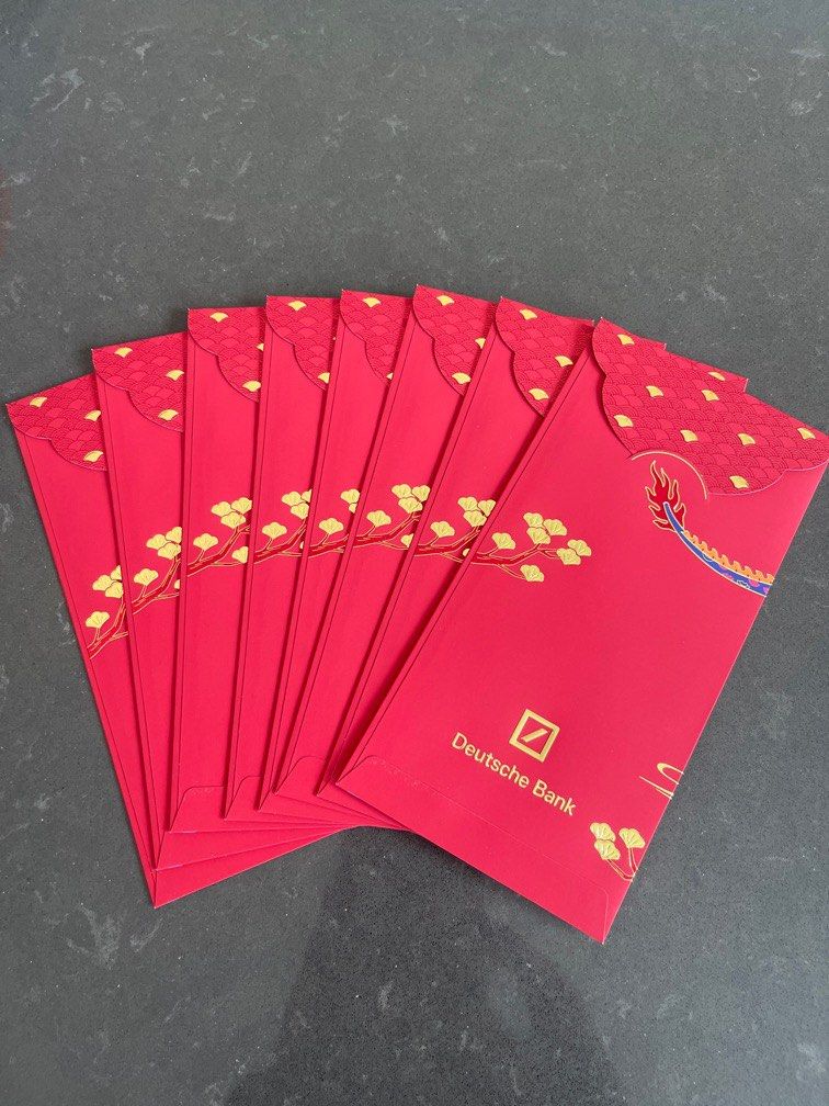 Deutsche Bank Red Packet 2024, Hobbies & Toys, Stationery & Craft, Art ...