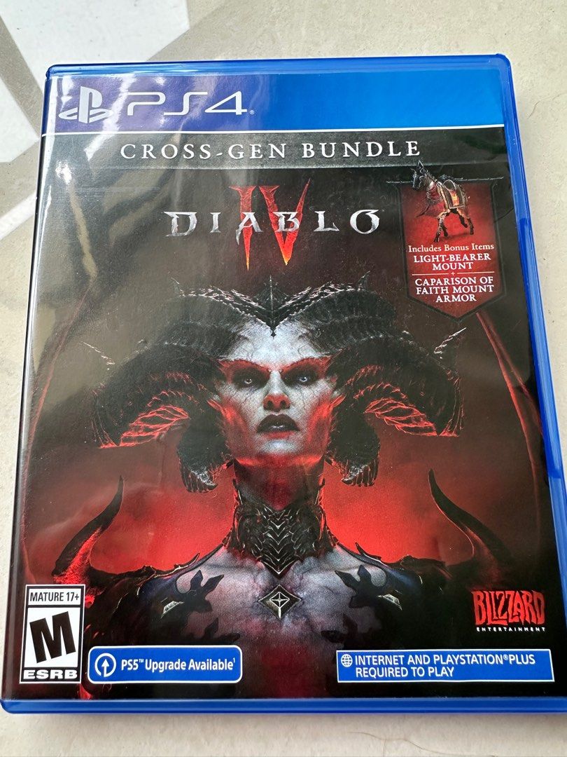 Diablo 4 Disc, Video Gaming, Video Games, PlayStation on Carousell