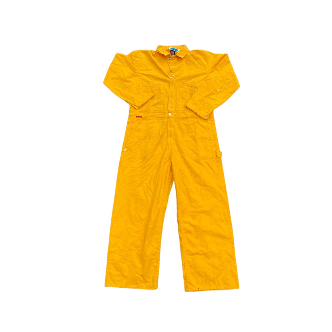 Dickies YELLOW MUSTARD Coverall, Men's Fashion, Tops & Sets, Sets ...