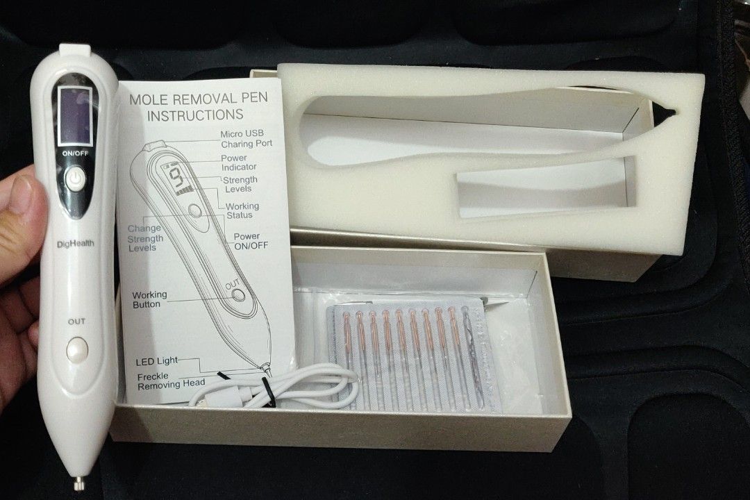 DigHealth Skin Tag Removal Pen with UV LED, FDA approved Mole Removal ...
