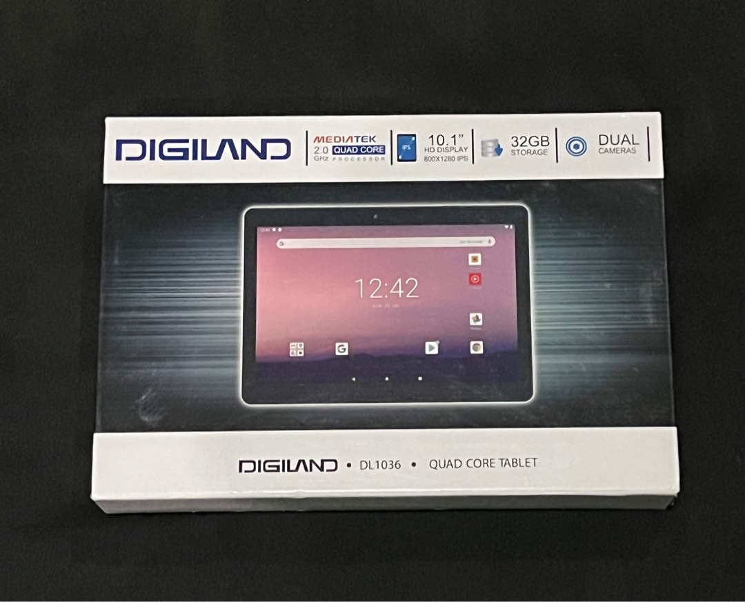 Digiland Android Tablet 10.1 inch display, Mobile Phones & Gadgets ...
